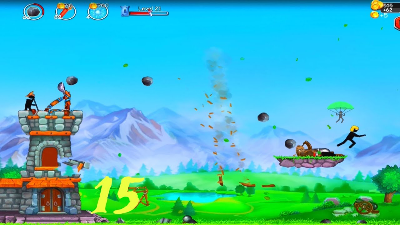 THE CATAPULT 2 CASTLE DEFENCE GAMEPLAY PART 15 LEVEL 21 - YouTube