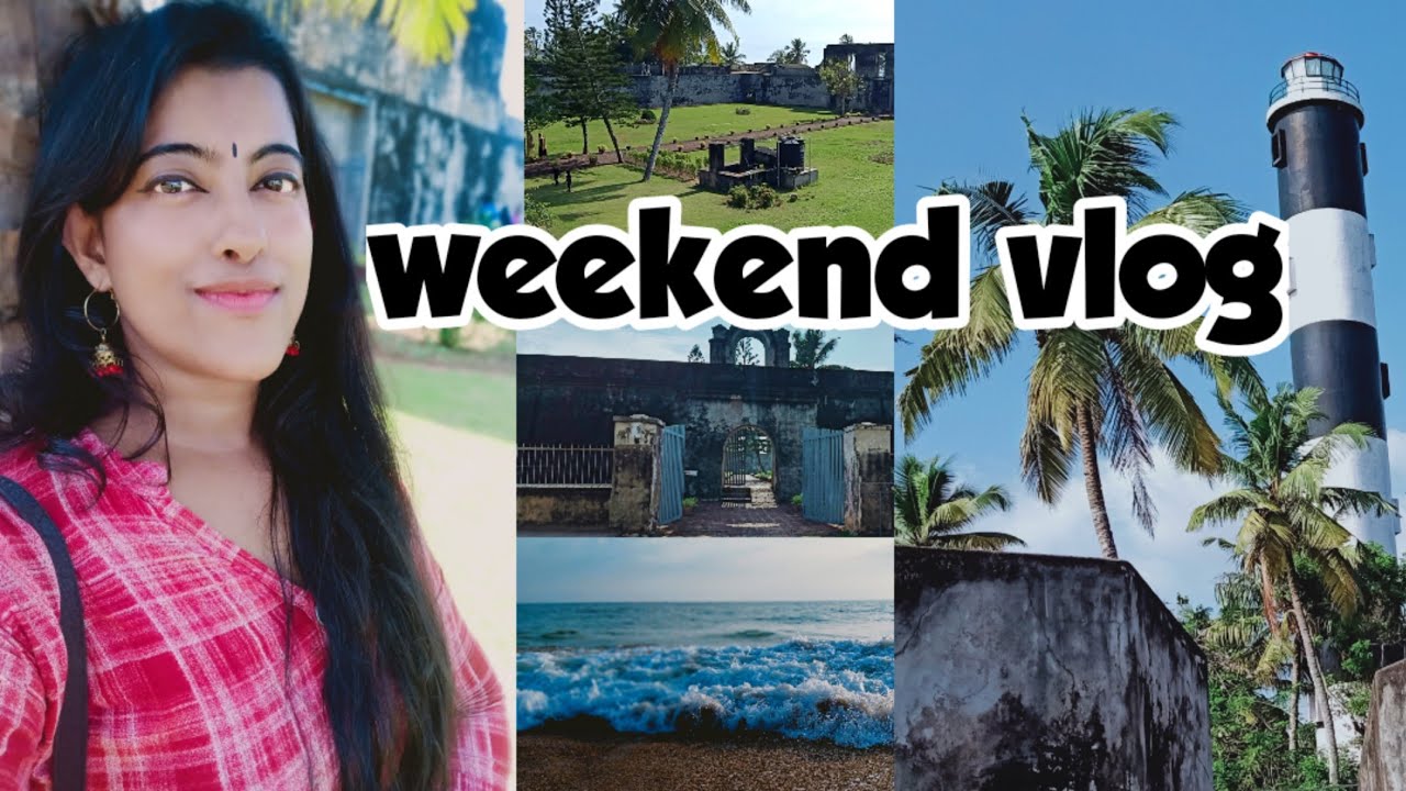 ANJUTHENGU FORT 🔥 Anjuthengu Light House 🔥Perumathura BEACH 🔥 Weekend ...