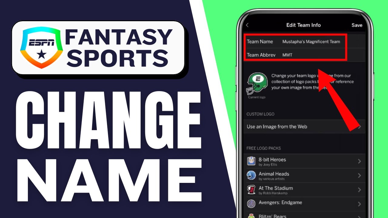 How to Change Your Name on ESPN fantasy | Quick and Easy! - YouTube