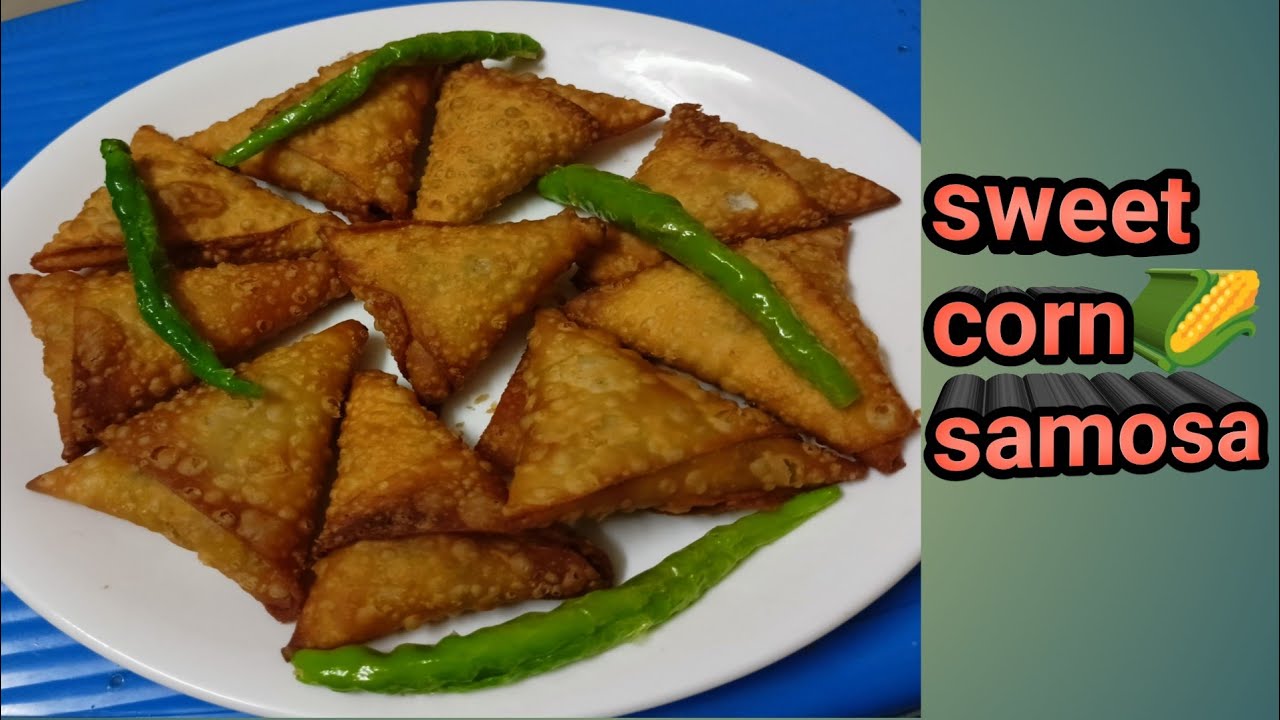 స్వీట్ కార్న్ సమోసా😋 ఇలా చేశారంటే పర్ఫెక్ట్ గా వస్తుంది 👍SWEET CORN ...