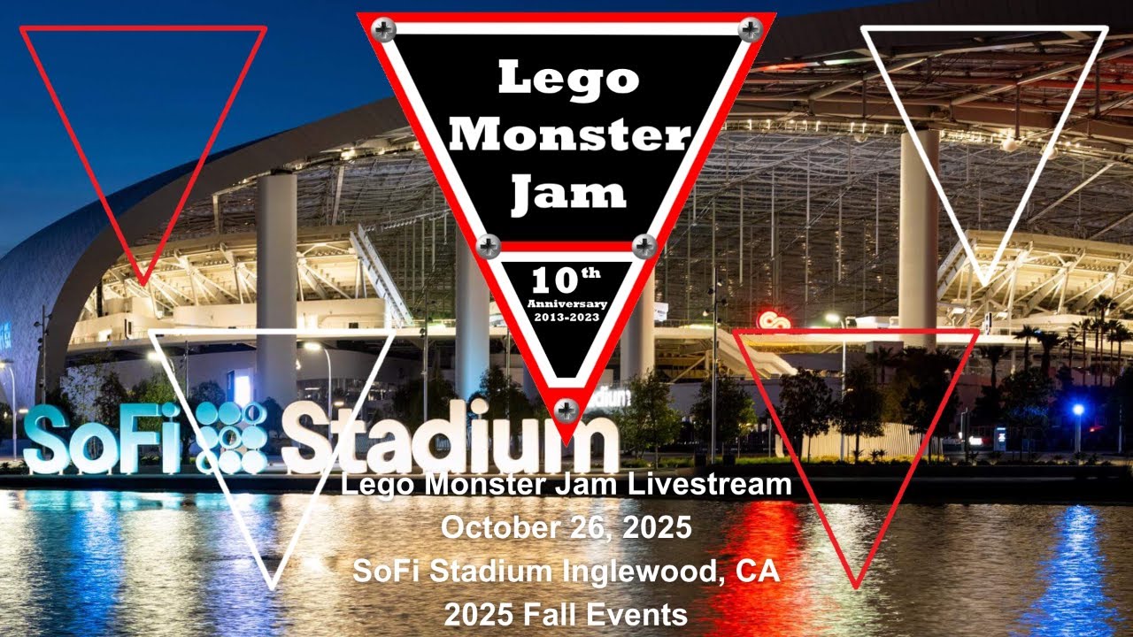 Lego Monster Jam SoFi Stadium Inglewood, CA - YouTube