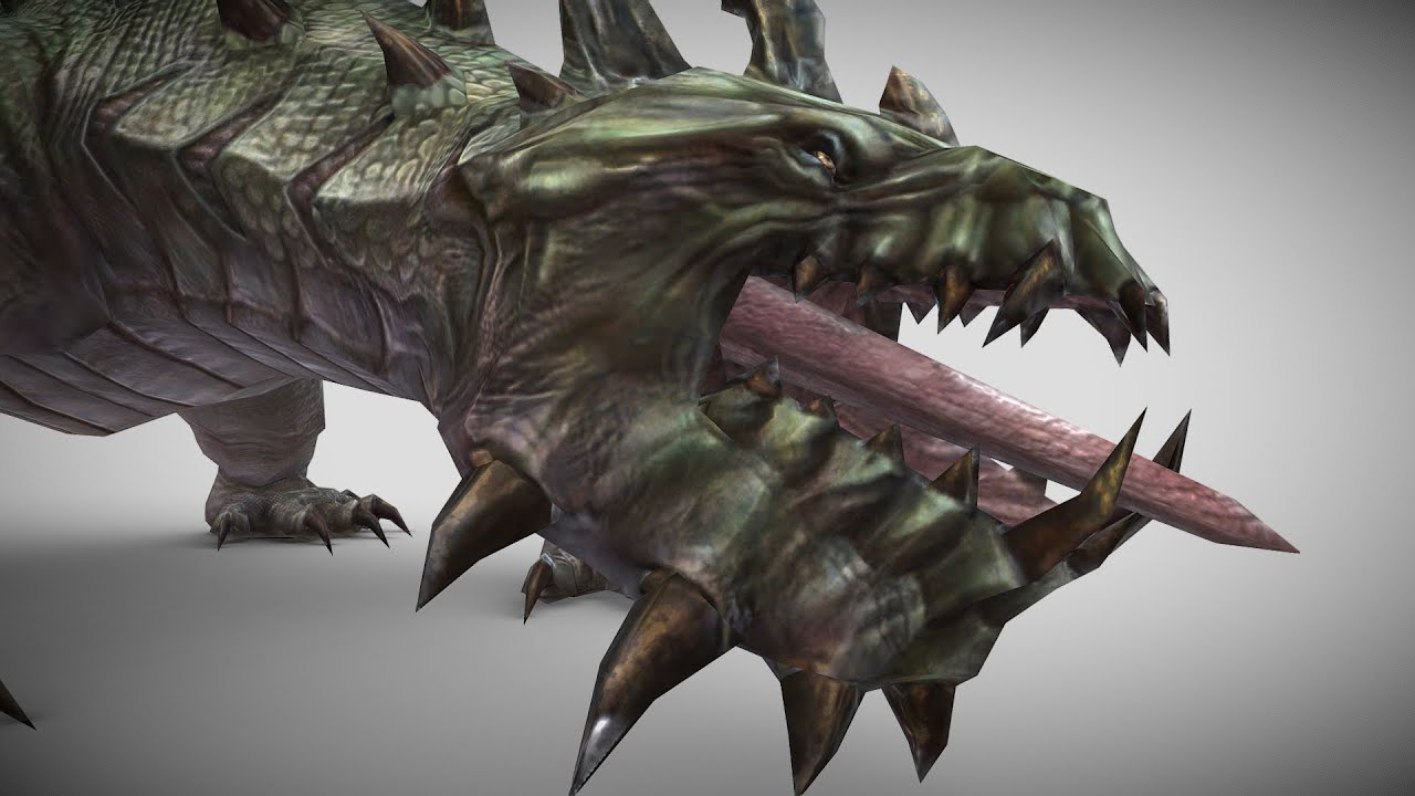 Wamasu (Green) ∣ ESO › Creatures › Monsters - YouTube