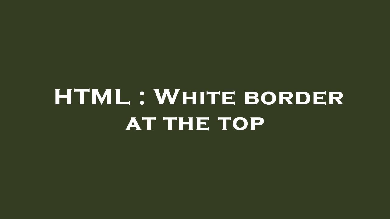 White Border Html Snaponshop jp white-border-html-snaponshop-jp
