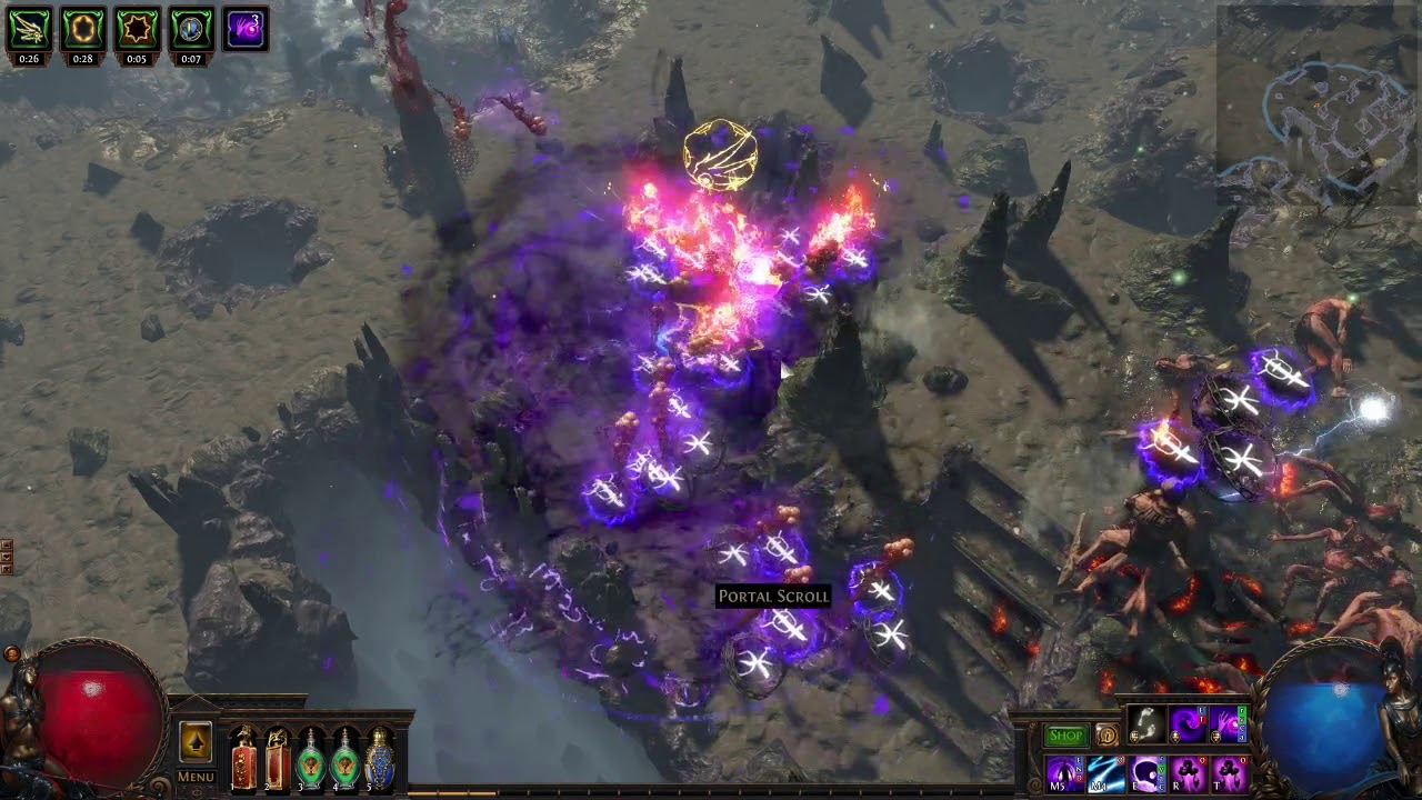 POE 3.1 Tier 8 Mineral Pools Map & Boss - YouTube