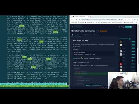 Codecrafters shell #1 - YouTube