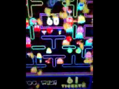 Pac man chomp mania jackpot (60 tickets) - YouTube