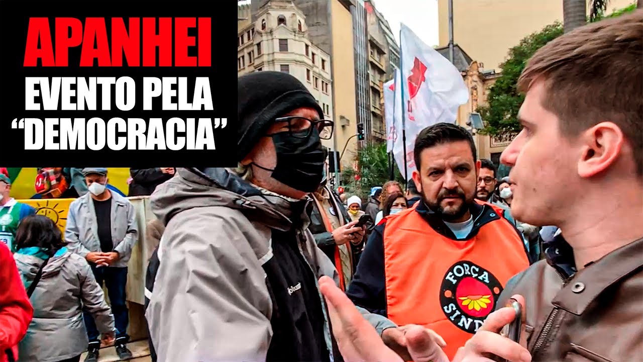 Apanhei Evento Pela Democracia Youtube