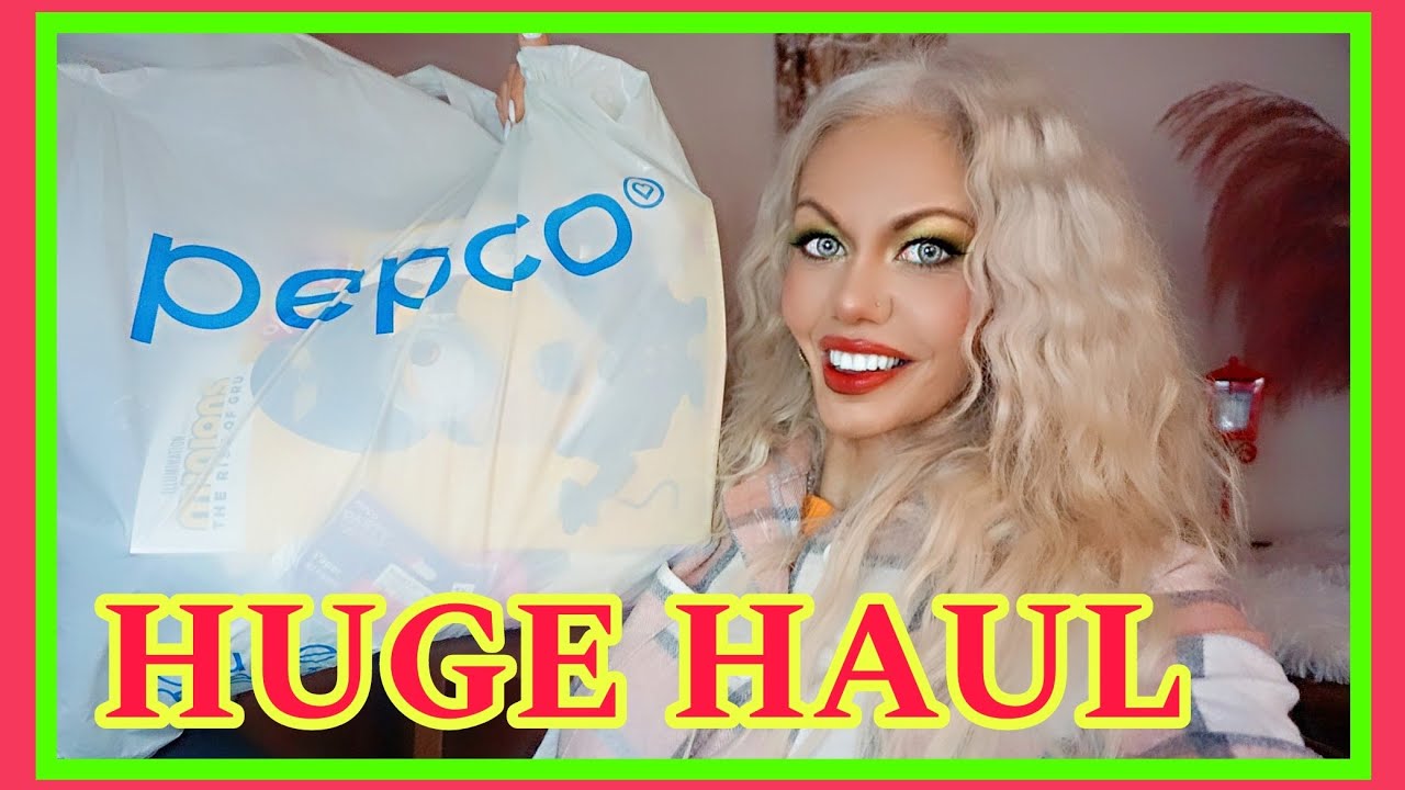 ΤΕΡΆΣΤΙΟ HAUL PEPCO|ΡΟΥΧΑ ΑΠΟ PEPCO #pepco - YouTube