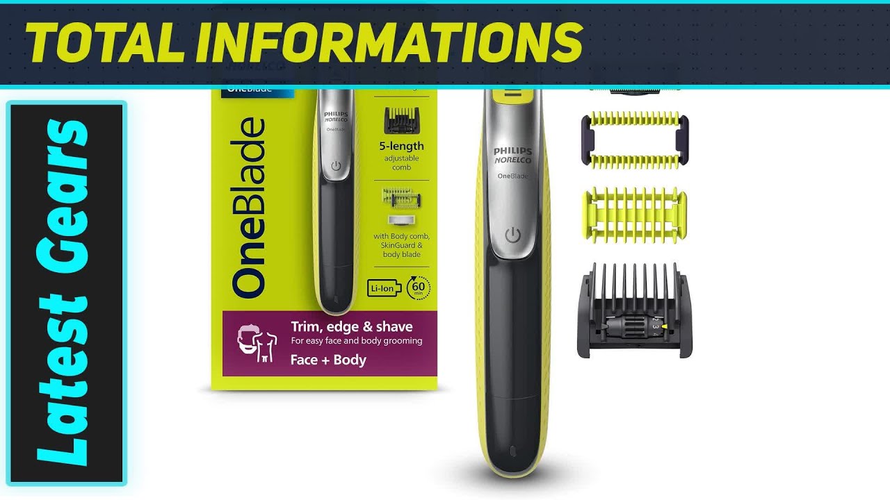 Best Electric Razor for Men? Philips Norelco OneBlade 360 Face Body ...