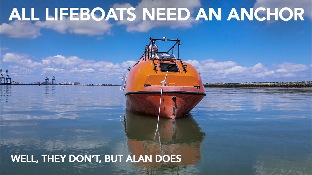 Anchor choices, and a bow roller. Plus a new shackle. Lifeboat ...