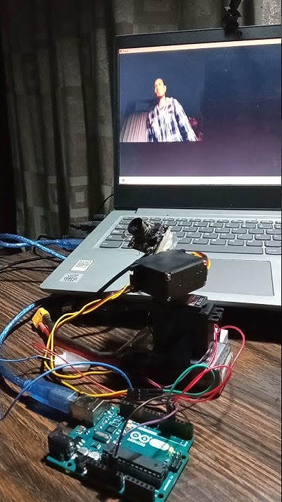 Face detection and tracking OpenCV , Arduino Uno and Python - YouTube