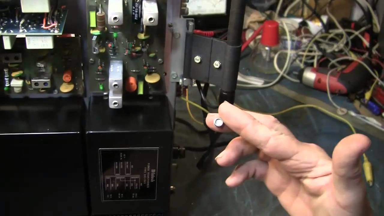 McIntosh MX 113 AM FM Tuner Preamplifier - YouTube