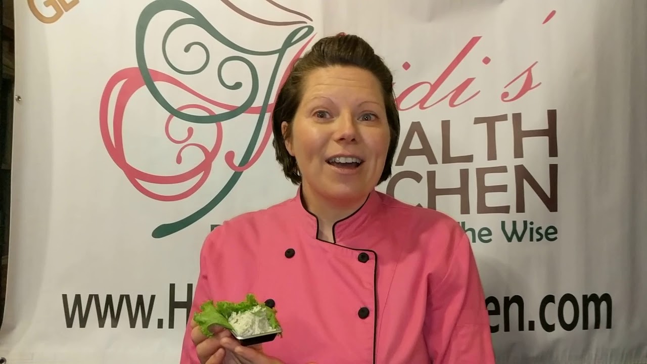 Heidi's Health Kitchen Raw Mock Tuna by Chef Heidi Liv Tompkins - YouTube