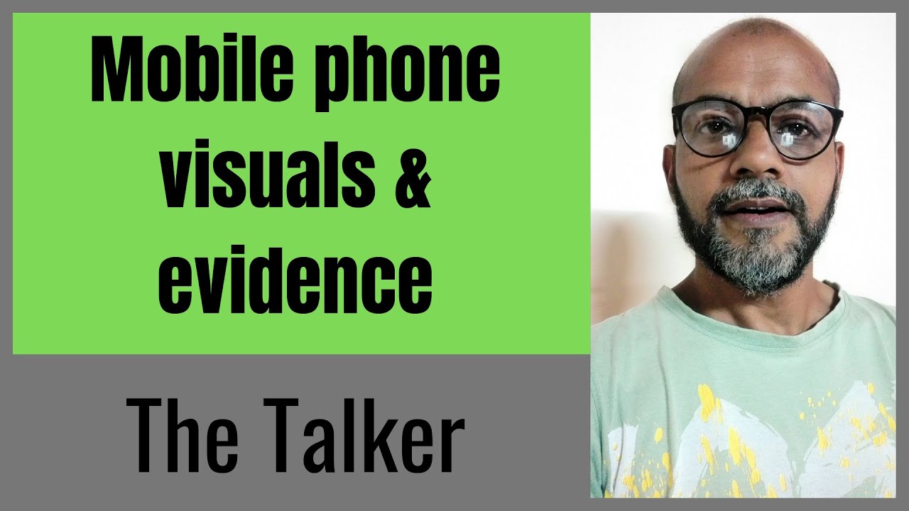 mobile phone visuals & evidence - YouTube