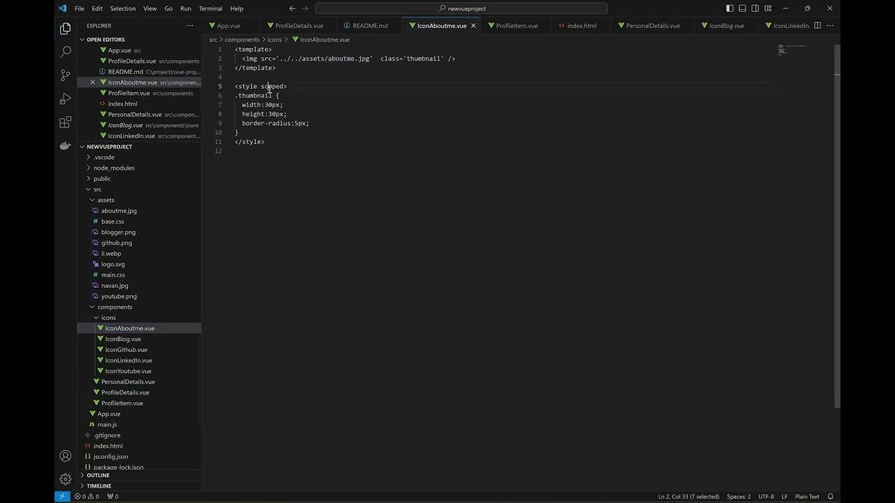 VueJS under 5: Style vs Scoped style - YouTube
