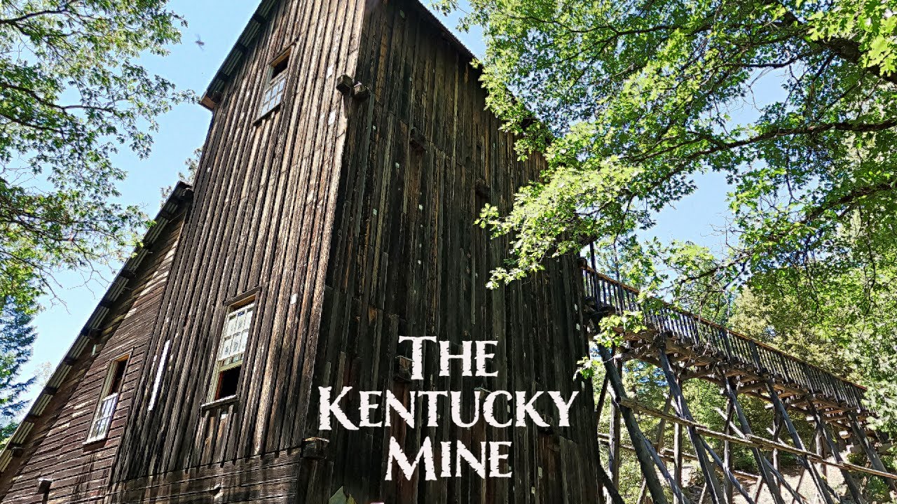 A tour of the Kentucky Mine in Sierra City California - YouTube