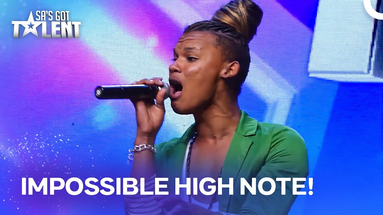 Singer Hits an IMPOSSIBLE High Note and SHOCKS Everyone | South Africa ...