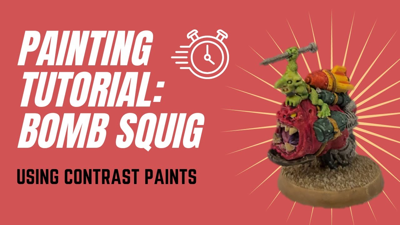 Warhammer Painting Tutorial: Bomb Squig | Fast and Easy | Contrast ...