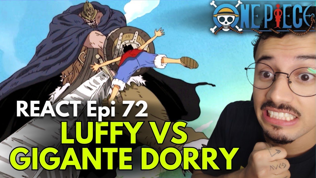 REACT - A BATALHA DOS GIGANTES - Ep.72 - ONE PIECE - ASSISTINDO PELA ...