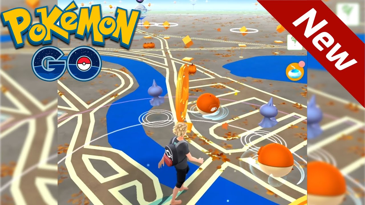 A Look at the NEW Halloween Overworld Map in Pokemon GO! #shorts - YouTube