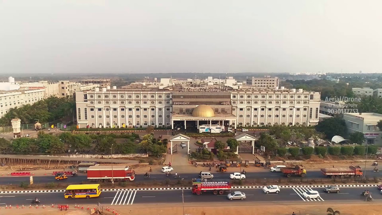 RAJAHMUNDRY GSL HOSPITAL CINEMATIC DRONE VIDEO | ANDHRAPRADESH | DRONE ...