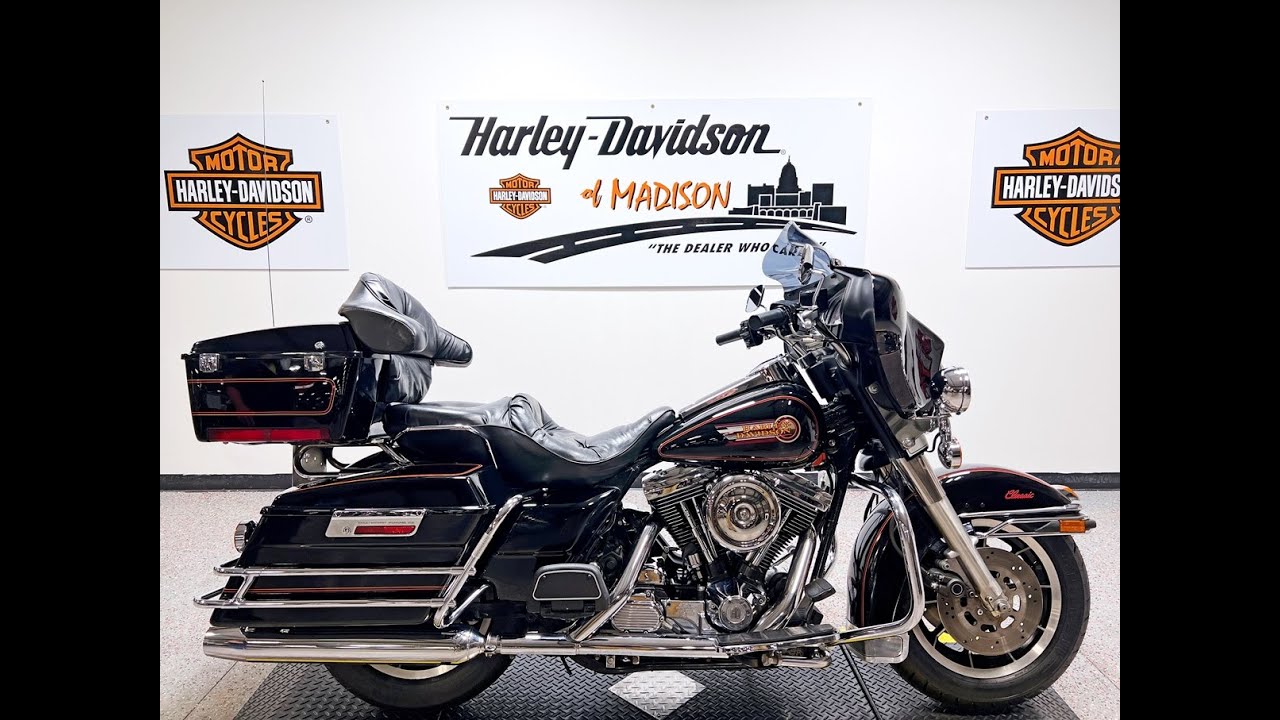 1993 Harley Davidson Electra Glide Classic FLHTC 49,122 Miles Vivid ...