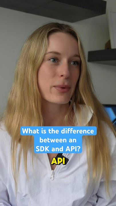 What is the difference between an SDK and API? - YouTube