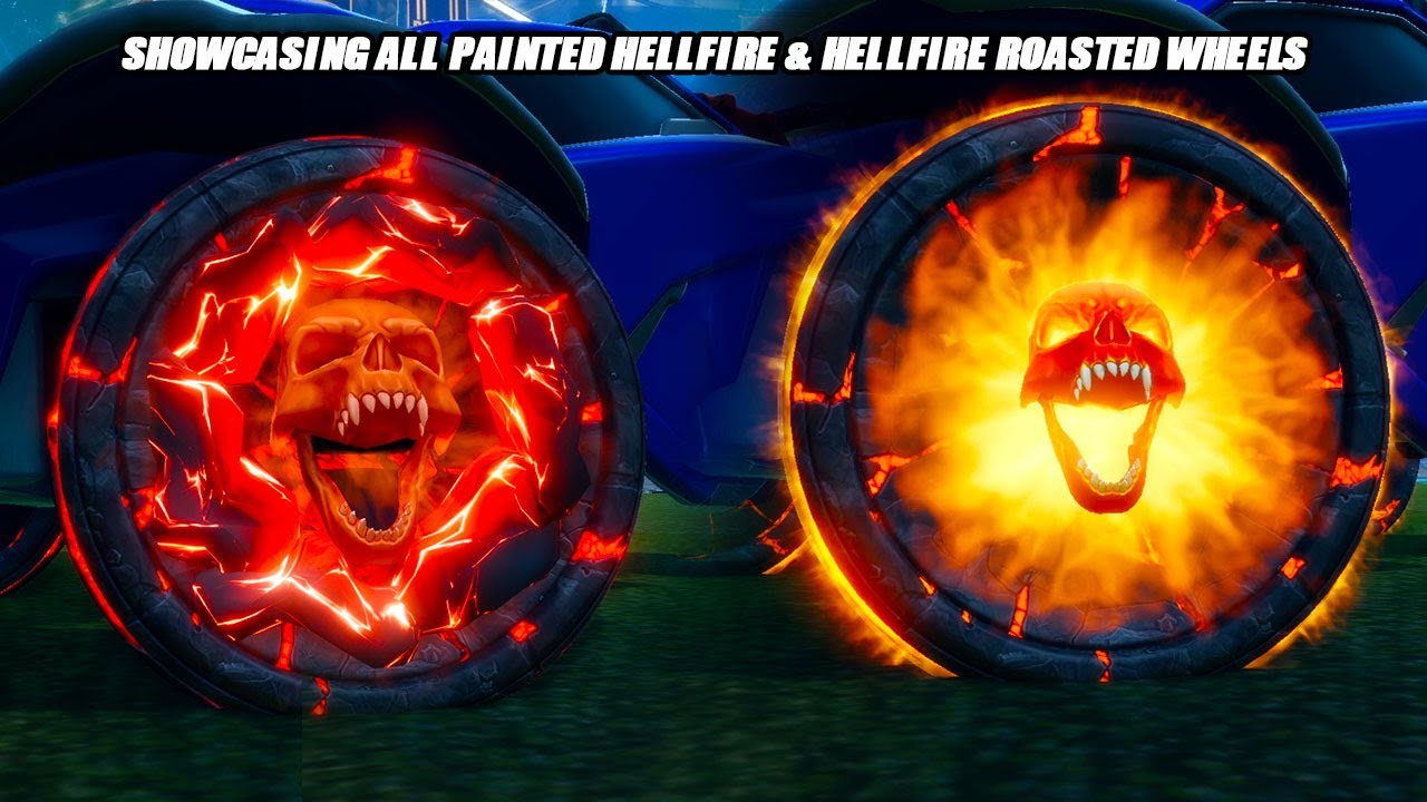 Showcasing All *NEW* Painted "HELLFIRE & HELLFIRE ROASTED" Rocket Pass ...