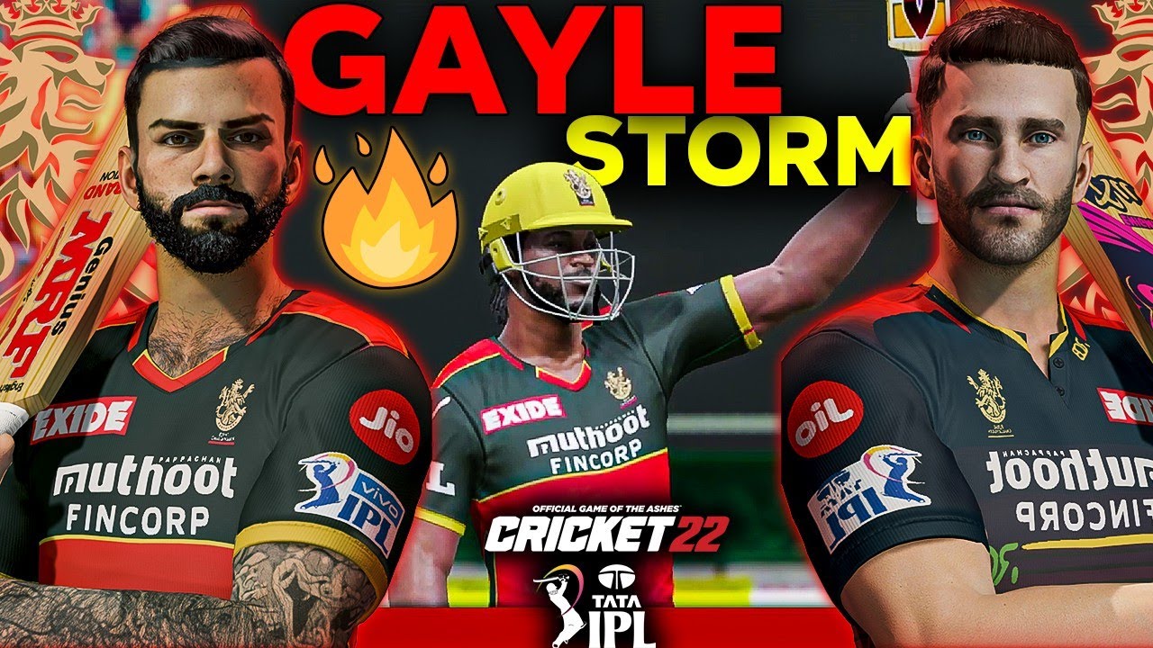 GAYLE STORM 🌪AND SUPER OVER? | RCB ALL TIME BEST VS RCB 2023 MATCH IN ...