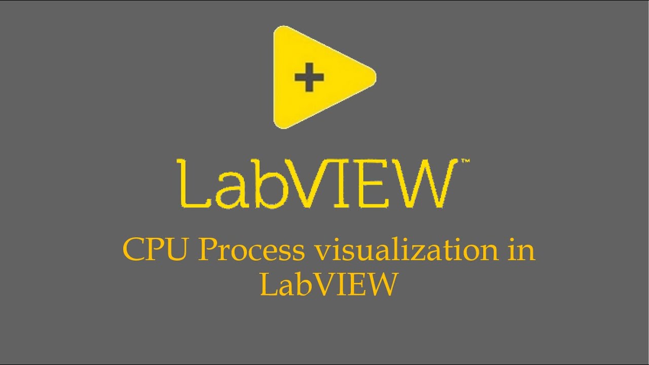 CPU Processor usage visualization in labVIEW - YouTube
