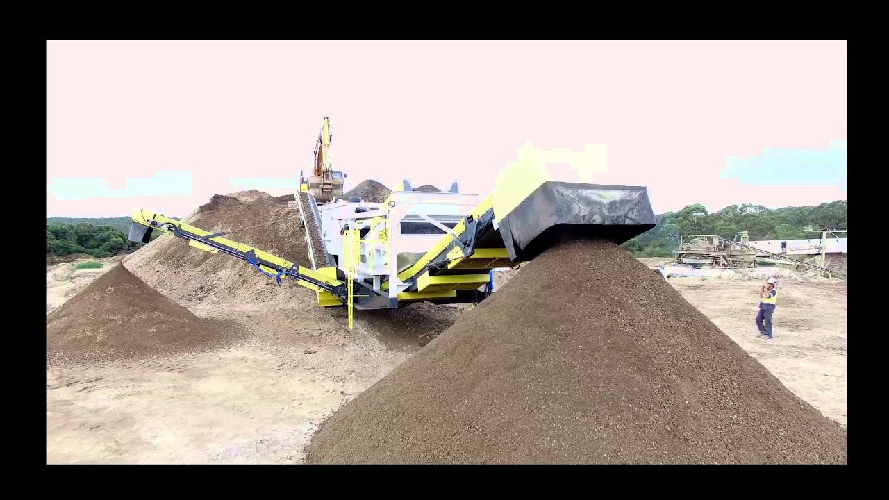 Impactor - GIPO Mag 2700 VSI in Sandstone (Australia) - YouTube