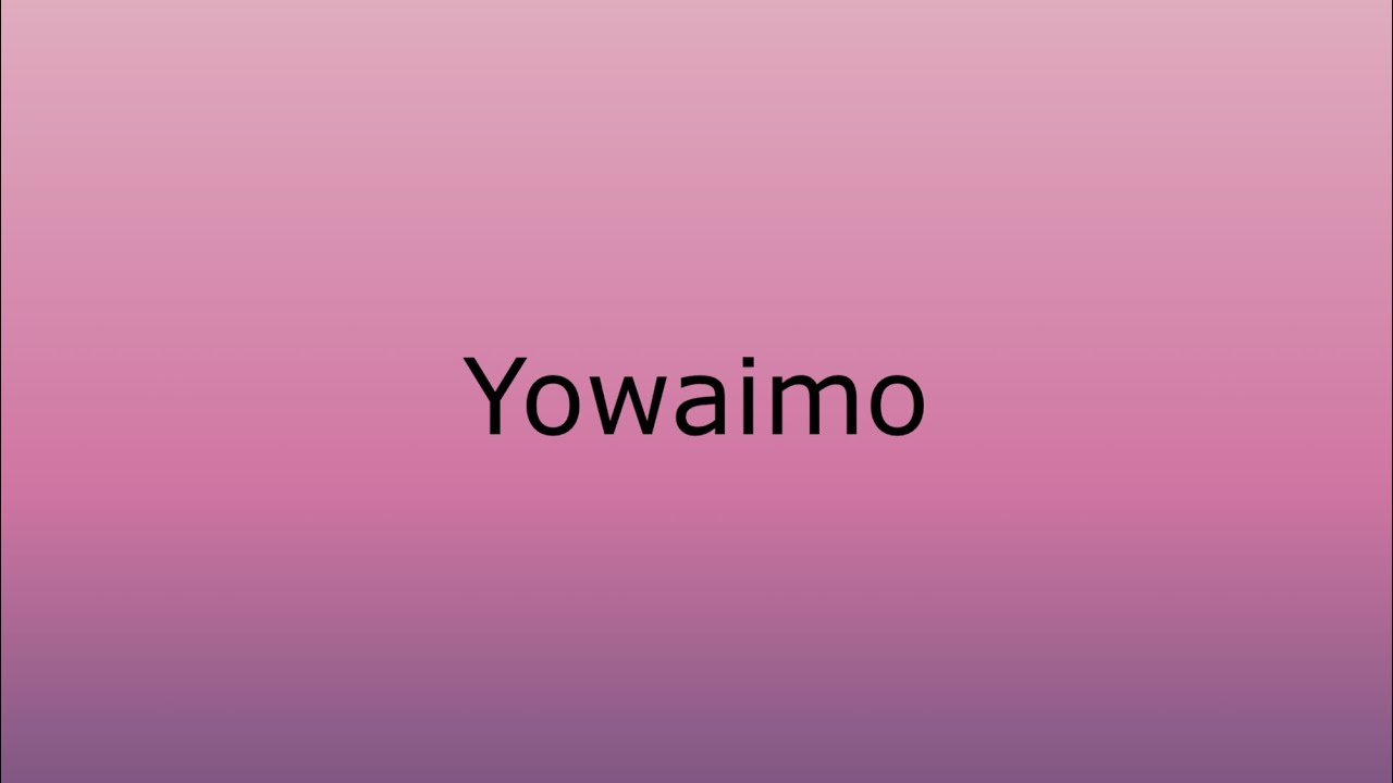 Yowai mo - YouTube
