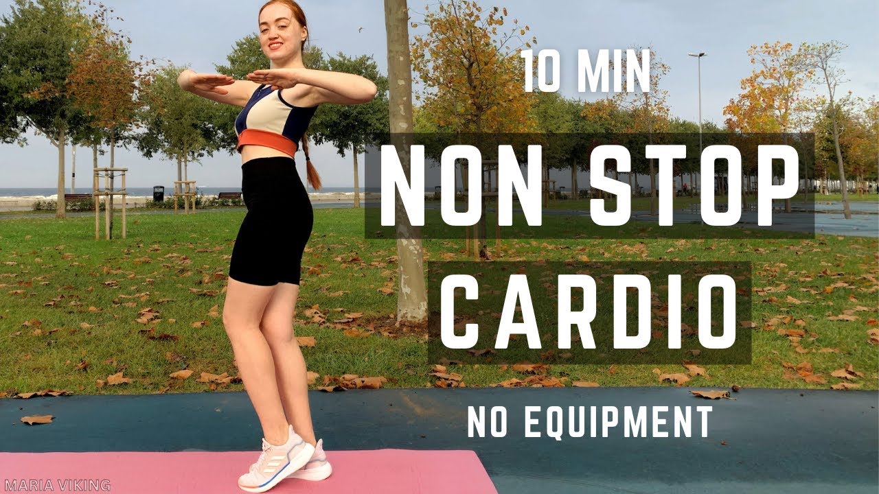 10 min NON-STOP CARDIO - Workout To Boost Your Energy & Tone Full Body ...
