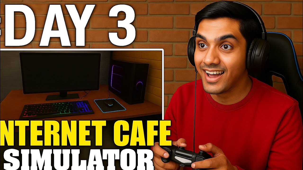 Internet cafe simulator gameplay#day3 #trending - YouTube