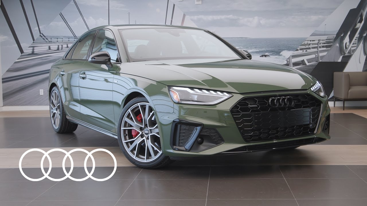 audi-a4-progressiv-s-line-2023-youtube