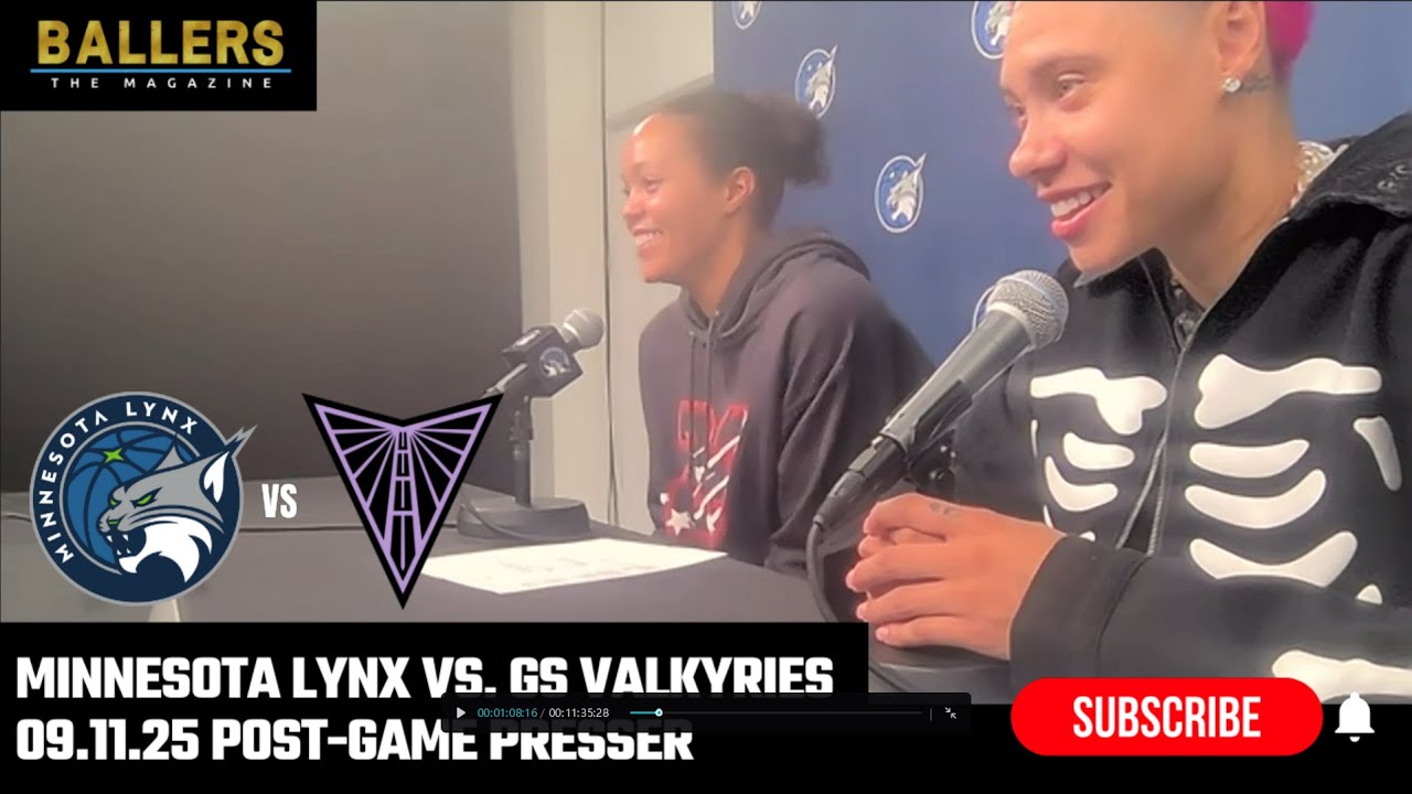 Napheesa Collier & Natisha Hiedeman: Minnesota Lynx Postgame Presser ...
