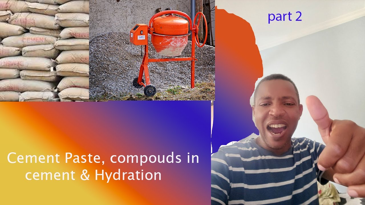 Cement, Compounds in cement and Hydration - YouTube
