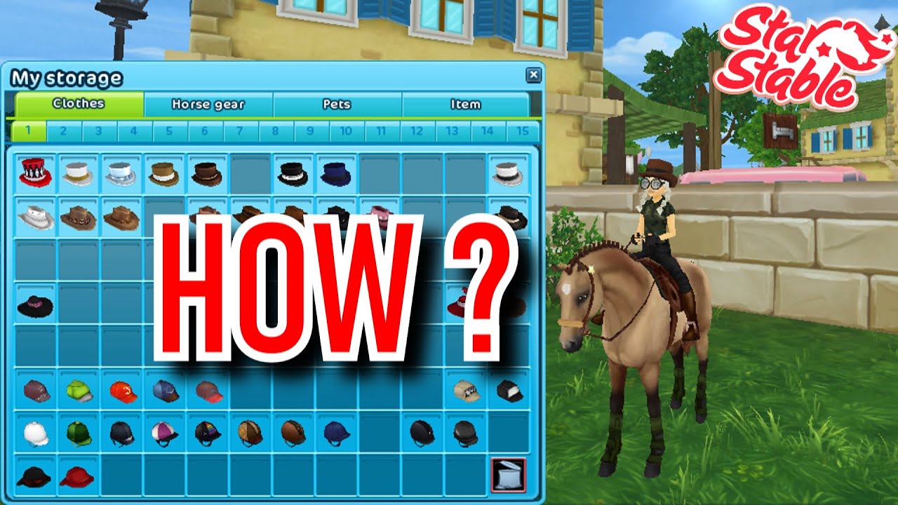 HOW to have your INVENTORY EVERYWHERE | Star Stable - YouTube