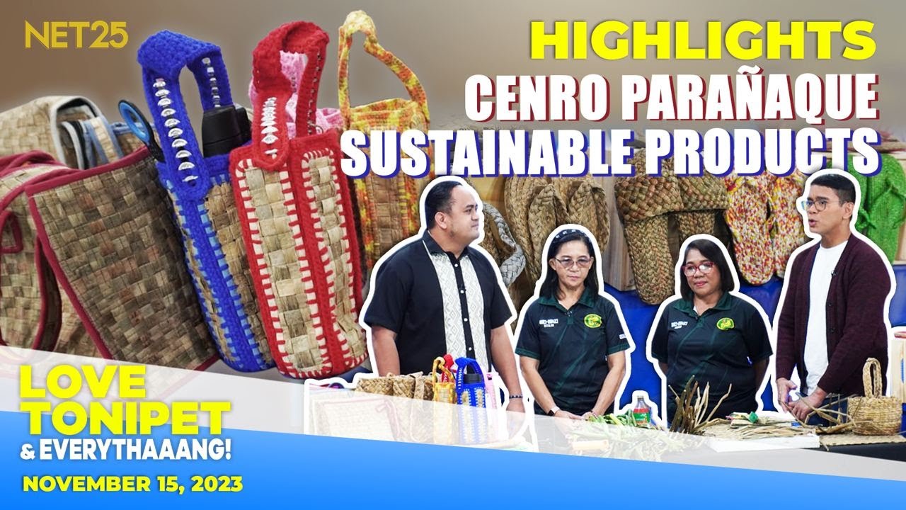 SUSTAINABLE LIVELIHOOD PROGRAM: UPCYCLING AND CRAFTS PRODUCTION - YouTube