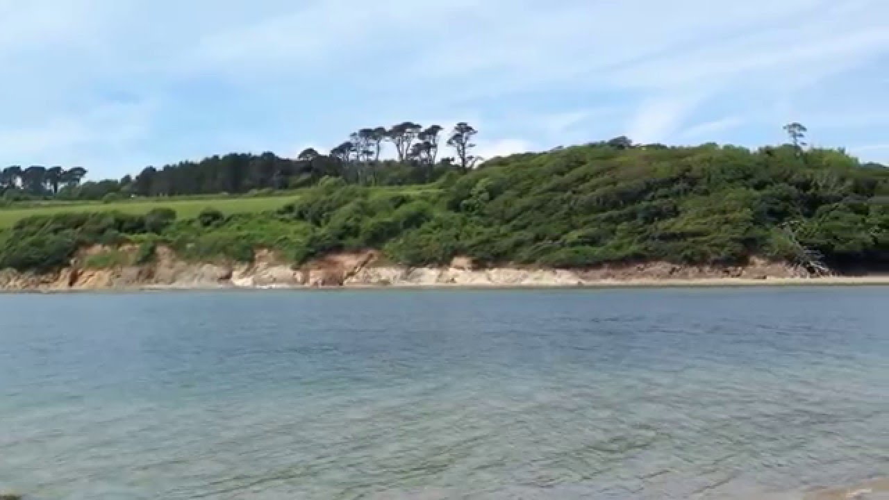 Mothecombe Beach from Wonwell South Hams Devon Flete Estate - YouTube