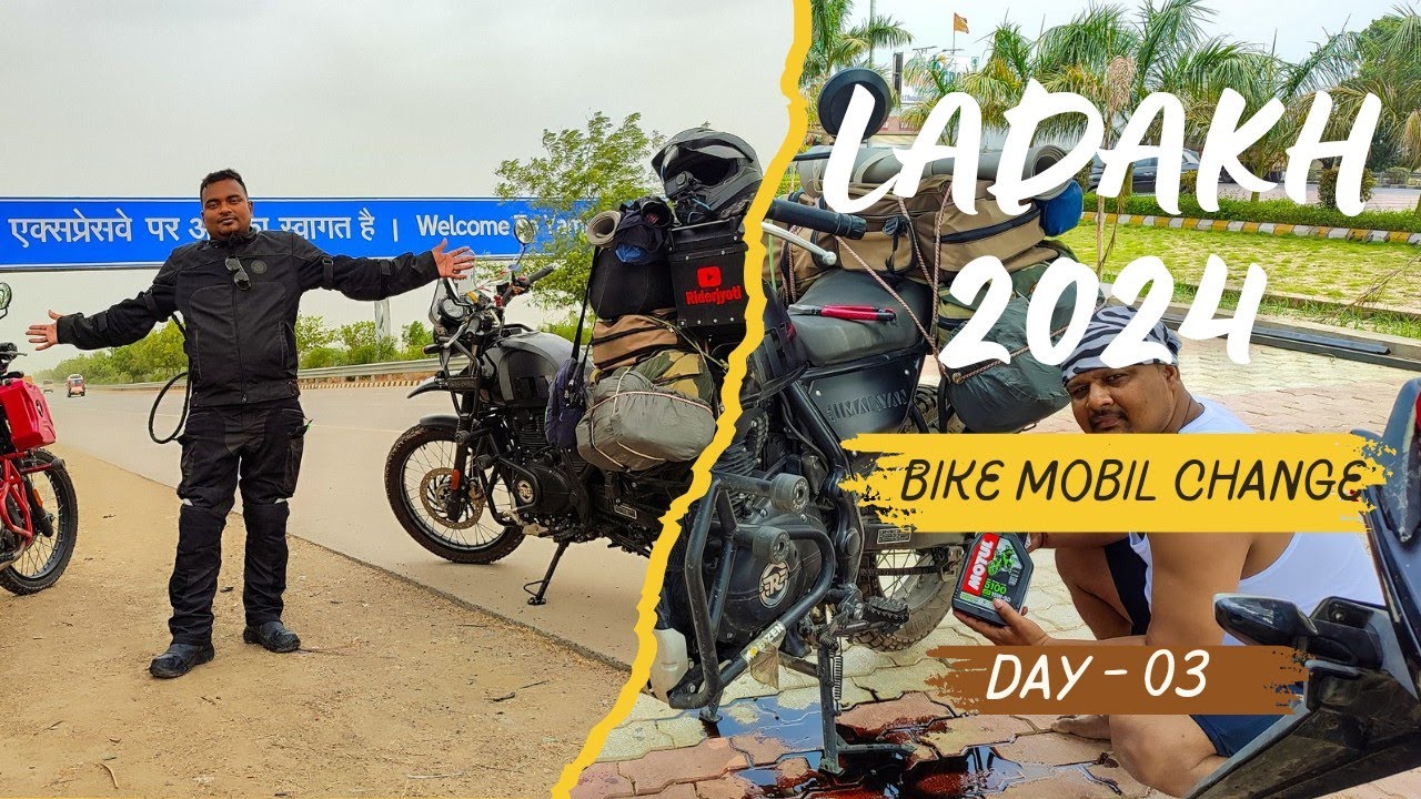 Kalkata To Ladakh Day 03 // Ladakh Ride 2024 // Episode 03 From UP ...