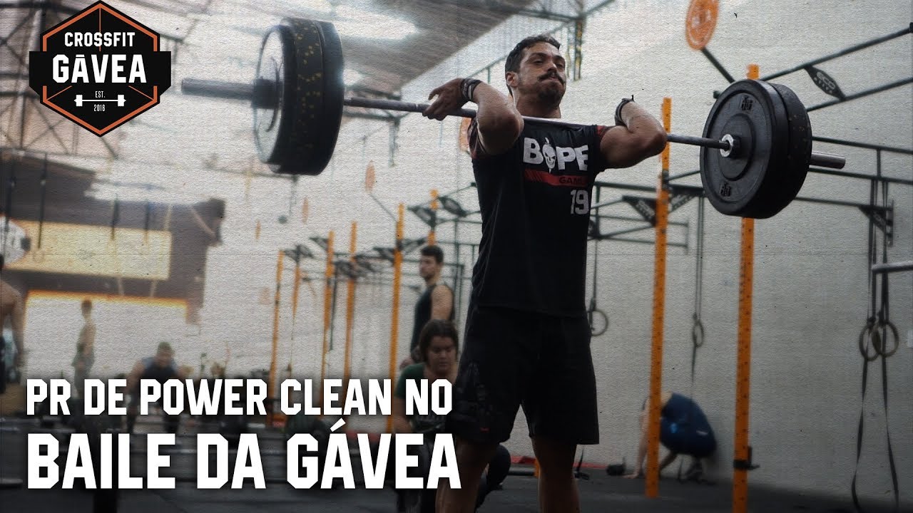 CROSSFIT PR: POWER CLEAN - YouTube
