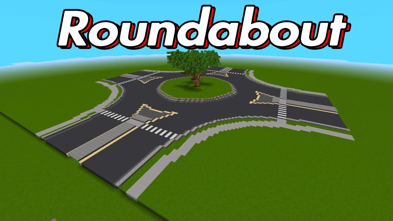 Minecraft Roundabout Tutorial - YouTube