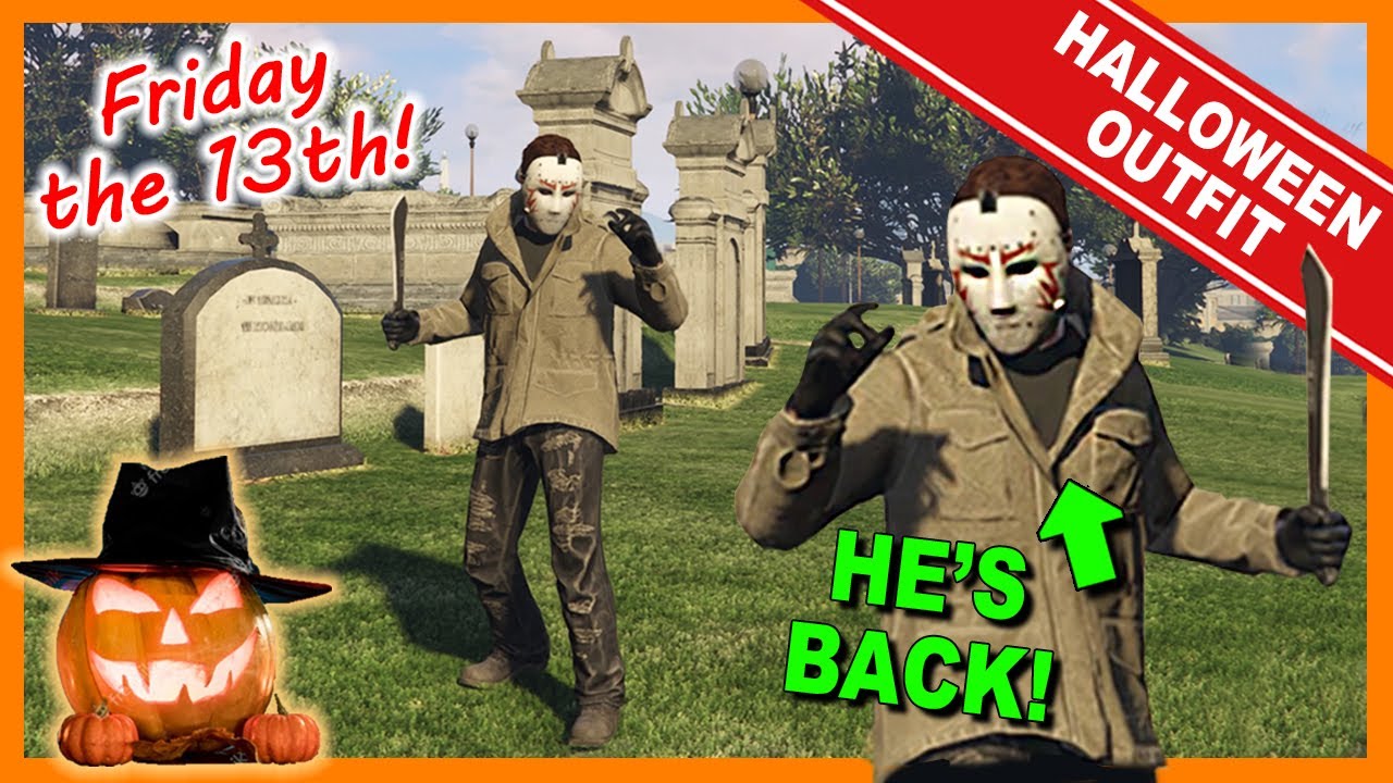 JASON OUTFIT Friday The 13th *Jason Voorhees Halloween Outfit Tutorial ...