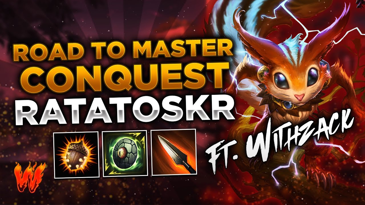 RATATOSKR, ESTA RATA HACE COSAS ft. WithZack - Warchi - Smite Road to ...