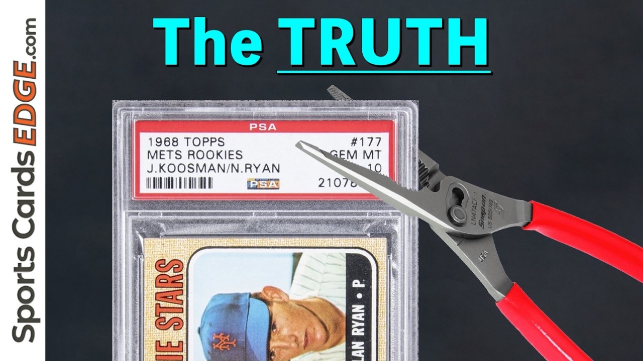 SCAM or NOT? The TRUTH about Graded Baseball Cards, PSA, SGC, BGS ...
