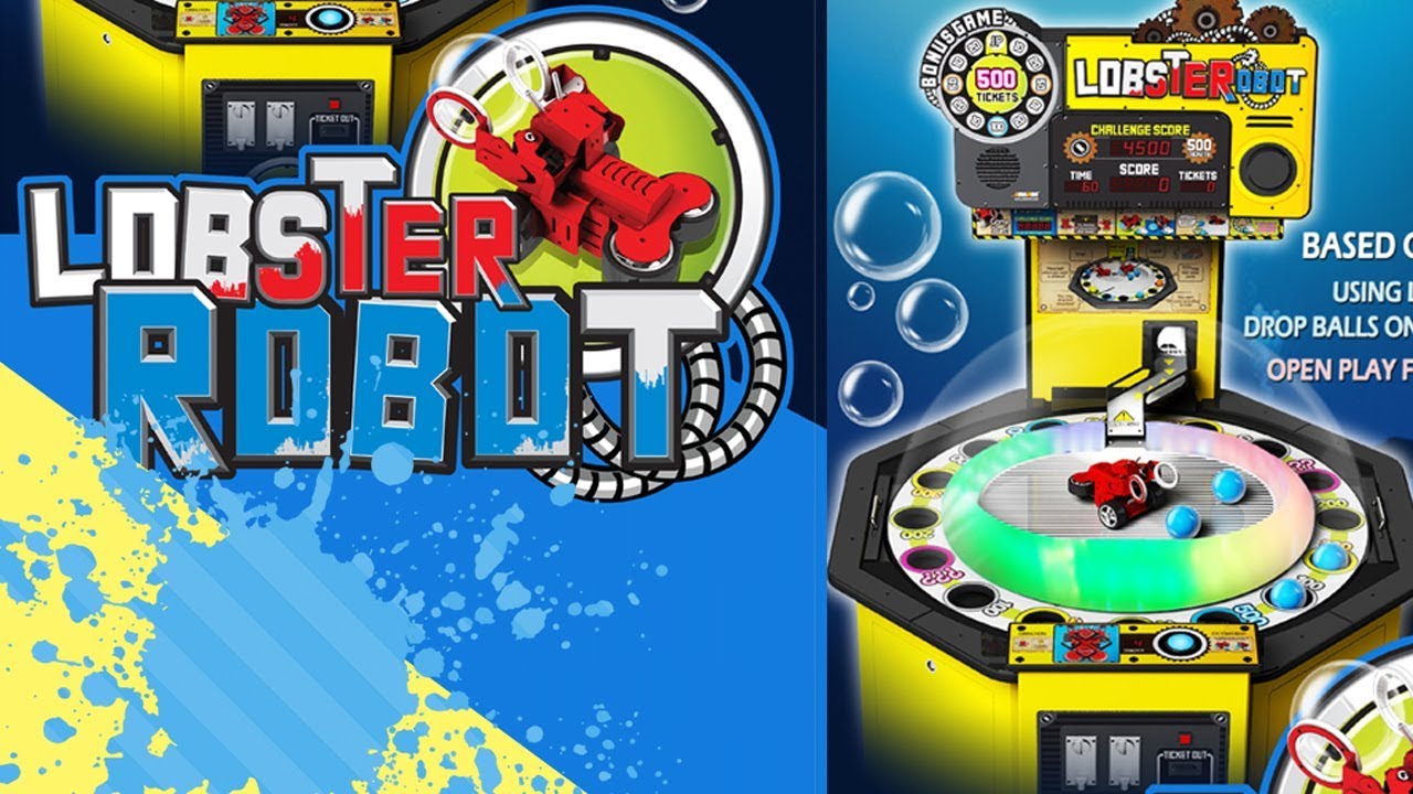 Playing the weird LOBSTER ROBOT! || Fun & Unique Arcade Machine ...