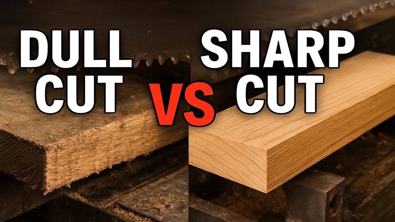 Dull cut VS Sharp cut - YouTube