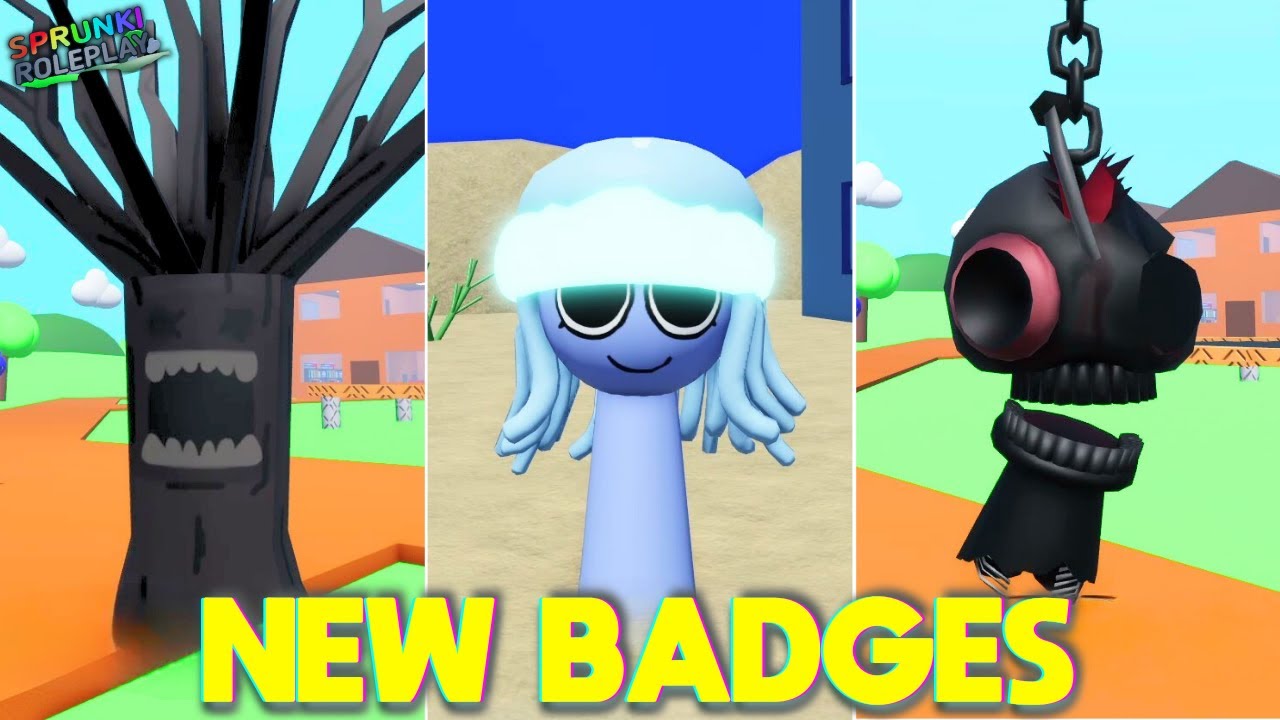 How to Get NEW Badge Morphs + Mr. Tree Phase 2 MORPH in Sprunki RP 3D ...