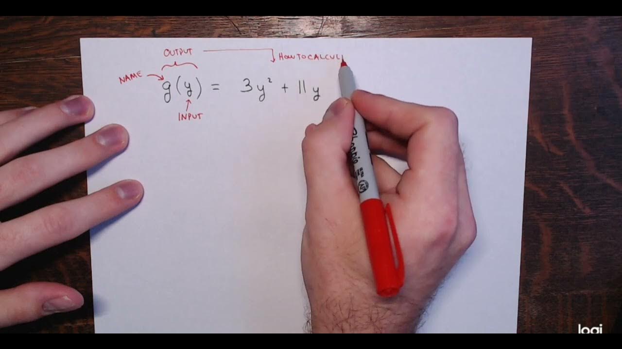 Knewton Alta Assignment - Section 3.1 Part 2: Function Notation - YouTube